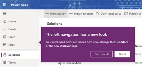New Navigation For Power Apps Maker Portal Aric Levin S Digital