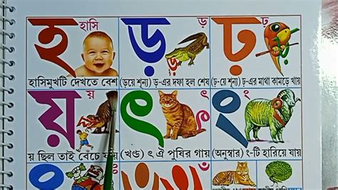 বই পড়ে চলো শিখি অ আ ক খ আর A B C D Youtube