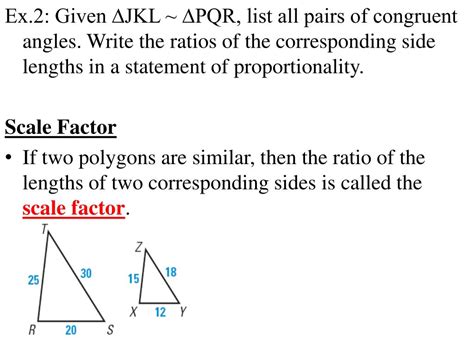 ppt chapter 6 3 notes use similar polygons powerpoint presentation