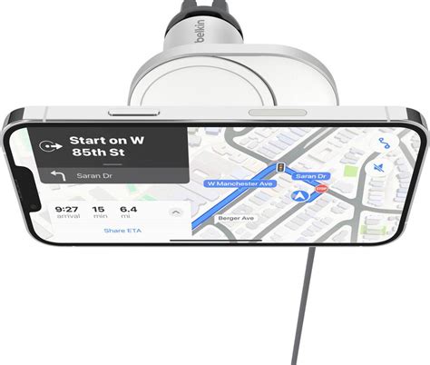 Belkin Boostcharge Pro Magsafe Wireless Charger With Mount W Vent Mounted Magnetic Charger