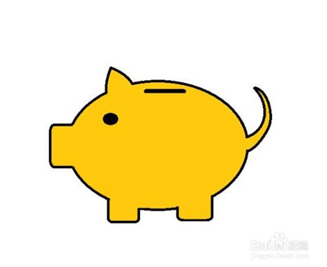 储蓄罐简笔画 储蓄罐简笔画彩色 苗苗知道