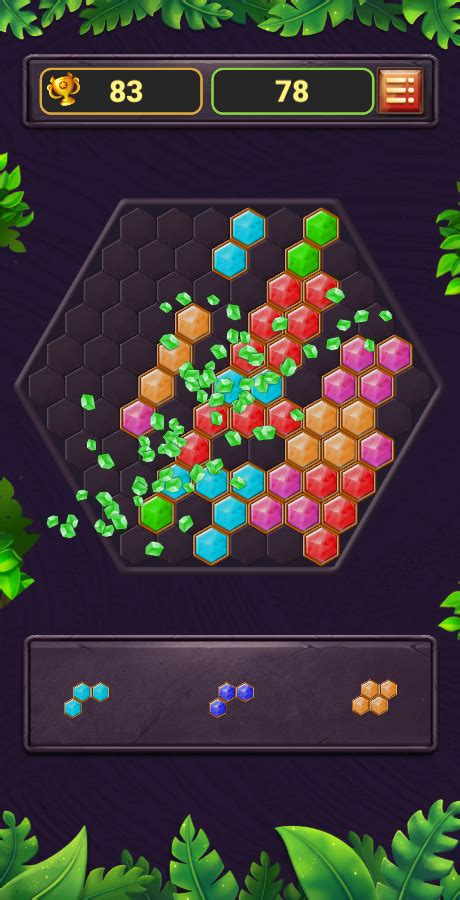 hexa jewels unity game admob ios android by darsan1991 codecanyon