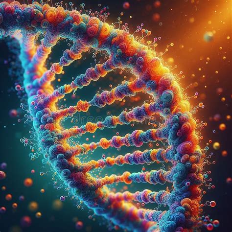 3d Illustration Of Dna Cell Stock Illustration Illustration Of Life
