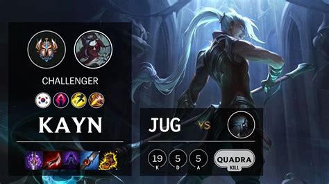 Kayn Jungle Vs Kindred KR Challenger Patch 10 12 YouTube