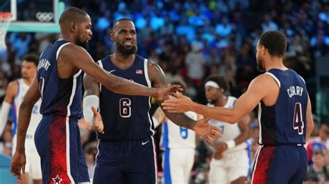 Usa Vs France Box Score Full Stats From 2024 Olympic Mens Basketball
