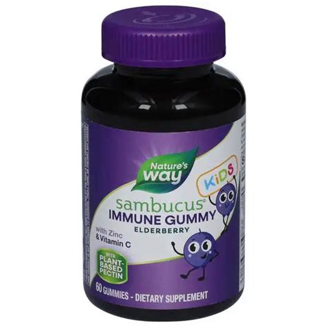 Natures Way Sambucus Immune With Zinc Vit C And D3 Gummies 40s Kenya
