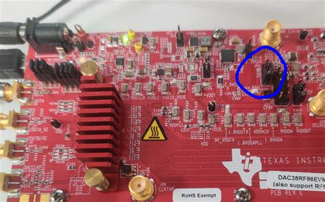 Dac Rf Unable To Generate Sinusoidal Wave Using Onboard Clock Vcxo Rf Microwave Forum