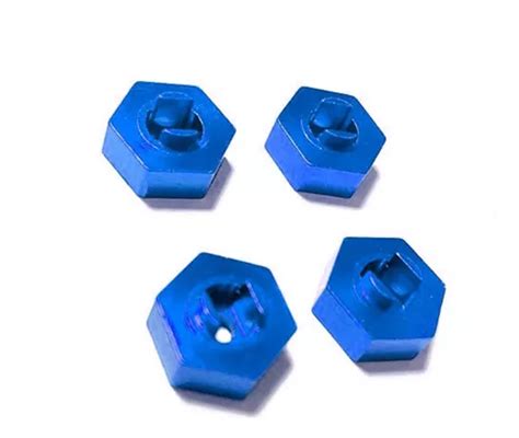 Adaptador Hexagonal De Rueda Metálica 4 Piezas Para Latrax Cuotas