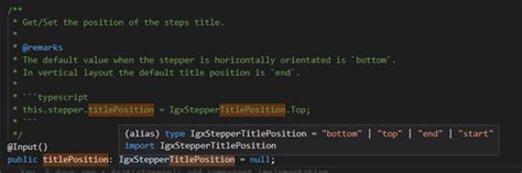 Igxstepper Fix String Enums · Issue 10406 · Igniteuiigniteui Angular