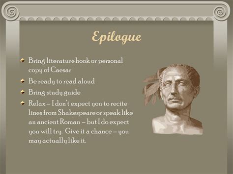 Julius Caesar Background On William Shakespeare Globe Theatre Literary
