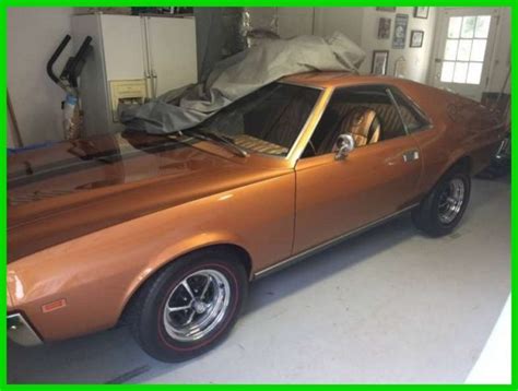 1969 Amc Amx 390 V8 Gasoline Engine 4 Speed Automatic Mostly Original