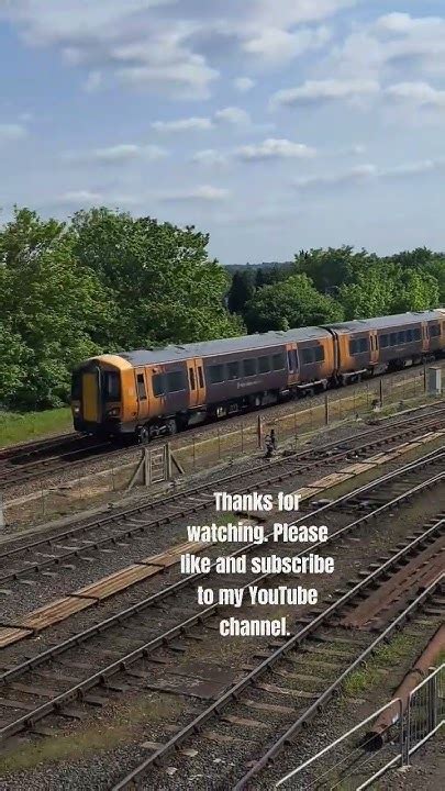 West Midlands Railway Class 172 Passing Severn Valley Railway On The
