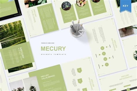 Меркурий Шаблон Keynote Шаблоны презентаций Envato Elements