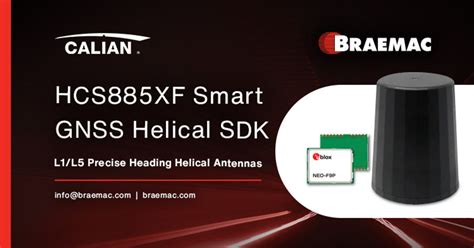 Calian Hcs885xf Smart Gnss Helical Sdk