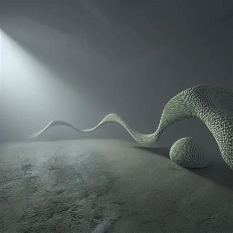 Photorealistic D Rendering Of D Cellular Automata Stable