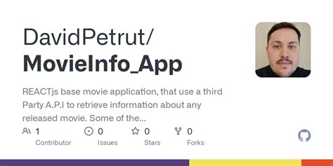 Github Davidpetrut Movieinfo App Reactjs Base Movie Application