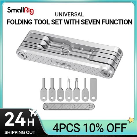 Smallrig 카메라 장비용 폴딩 멀티툴 툴셋 스크루드라이버 육각렌치 T25 토크 드라이버 2213 티몬