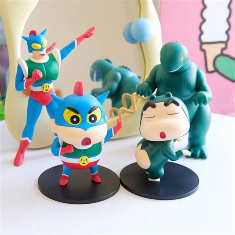 【蠟筆小新】⭐️🇯🇵日本商品 動感超人系列＆露屁屁怪獸系列公仔 日落小物 聖誕禮物 交換禮物 蝦皮購物