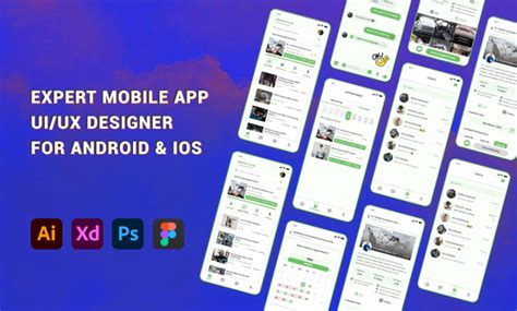expert mobile app ui ux designer for android and ios by shoaibopu07