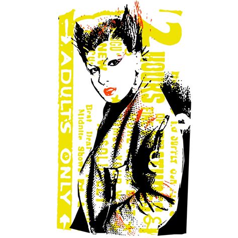 Soo Catwoman Sue Catwoman Sex Pistols Poster Punk Art Etsy