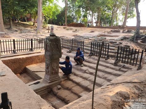 គម្រោងជួសជុលកំពង់ទឹកខាងកើតប្រាសាទព្រះខ័ននឹងបញ្ចប់នៅពេលឆាប់ៗ Cnc News