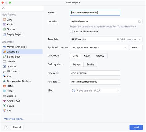 Tutorial Your First RESTful Web Service IntelliJ IDEA Documentation