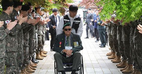 가평전투 73주년 추모식영연방 4개국 참전용사와 유가족 참석