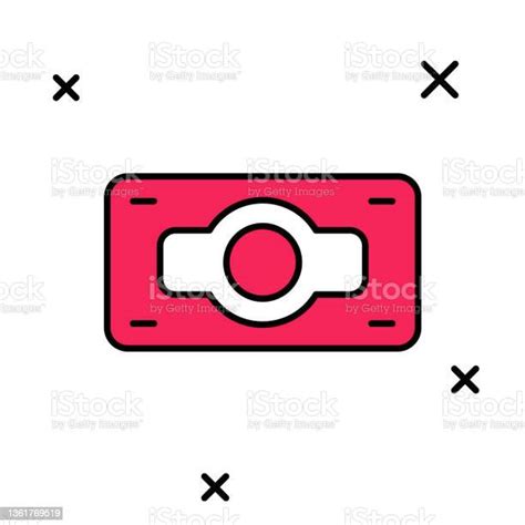 Contour Rempli Empile Licône Papiermonnaie Isolé Sur Fond Blanc Piles