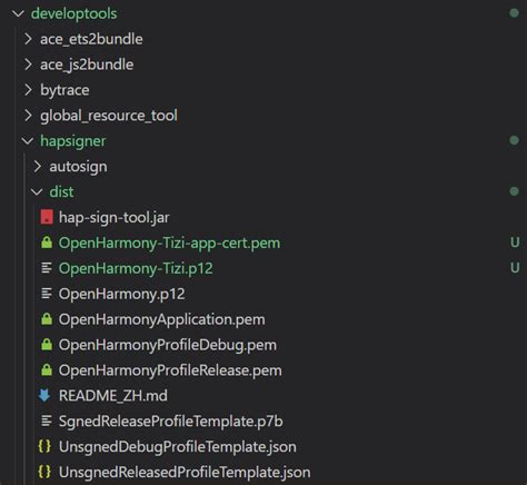 OpenHarmony应用签名 厂商私有签名的配置和使用 鸿蒙开发者社区 CTO