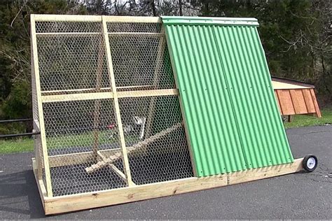 15 Diy Mobile Chicken Coop Plans You Can Make Handy Keen