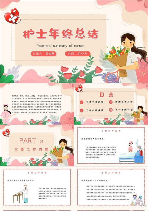 护士年终总结报告ppt 护士年终总结报告ppt模板下载 觅知网