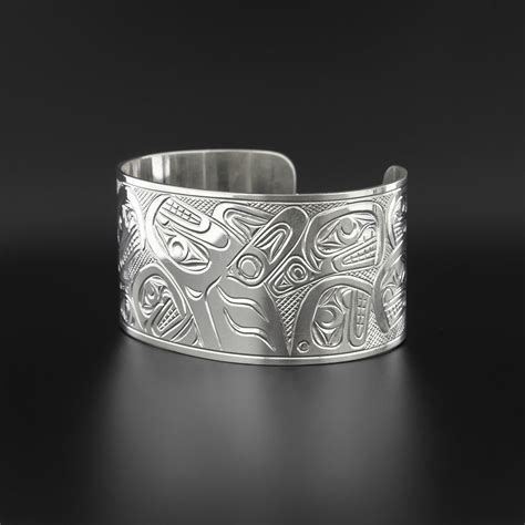 Orca Pod Silver Bracelet Lattimer Gallery