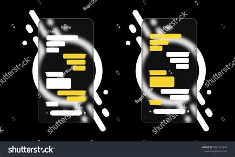Mobile App Ui D Glass Morphism Design Images Stock Photos Vectors Shutterstock