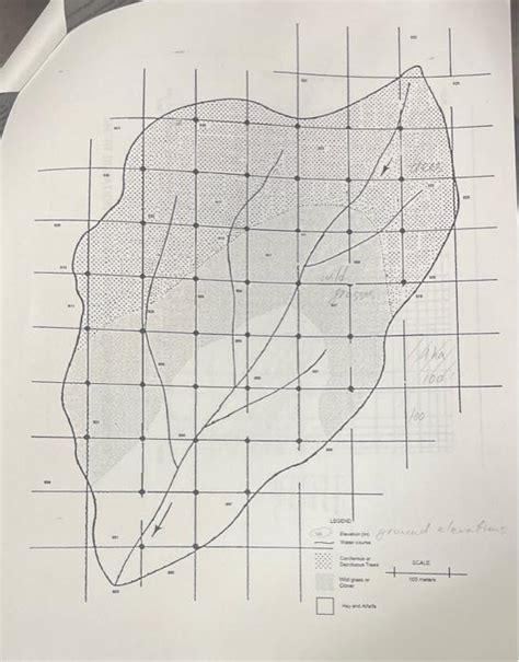 Each Grid Is 10000 M2 The Catchment Basin Area Is