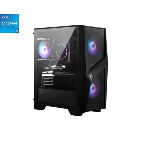 Msi Codex R2 C12nuc5 224ca Gaming Desktop Intel I5 12400f Nvidia Rtx 4060 1tb Ssd 16gb