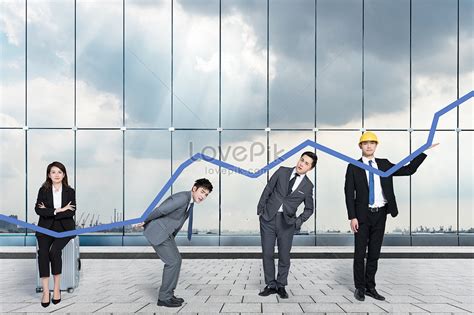 창조적 인 비즈니스 팀 배경 사진 및 창의적인 일러스트 무료 다운로드 Lovepik