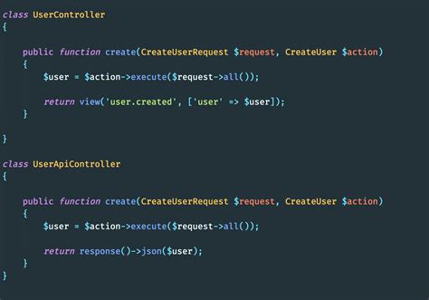 keeping your laravel applications dry with single action classes by rémi collin medium
