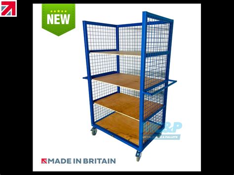 British Made Heavy Duty Trolley Stillages Now Available From £80vat