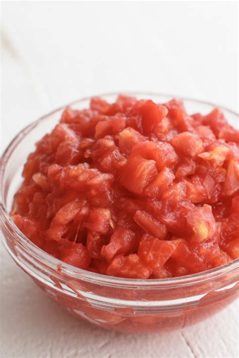 Tomato Concassé Recipe Chef Billy Parisi