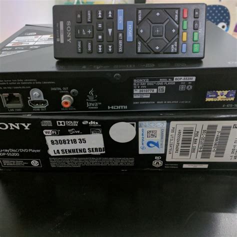 Sony Blu Ray Player BDP S TV Home Appliances TV Entertainment Blu Ray Media