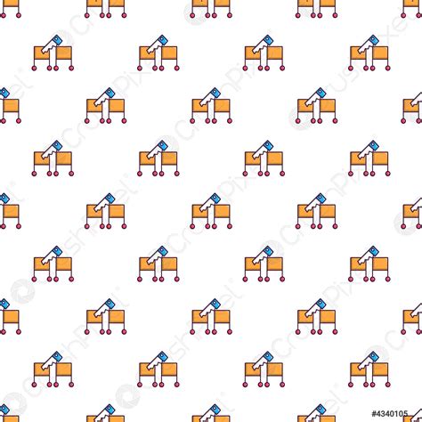 Magician Sawing Box Pattern Stock Vector 4340105 Crushpixel