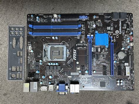 Yahooオークション 1 中古品 Bios確認 Msi Z87 S01 Lga1150 マザー