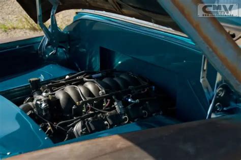 1959 Apache Fleetside Ls Bagged Patina For Sale