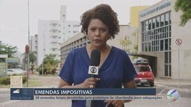 MGTV 1ª edição Uberlândia Prefeitura devolve para a Câmara 38