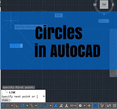 AutoCAD Tutorial Circles In AutoCAD