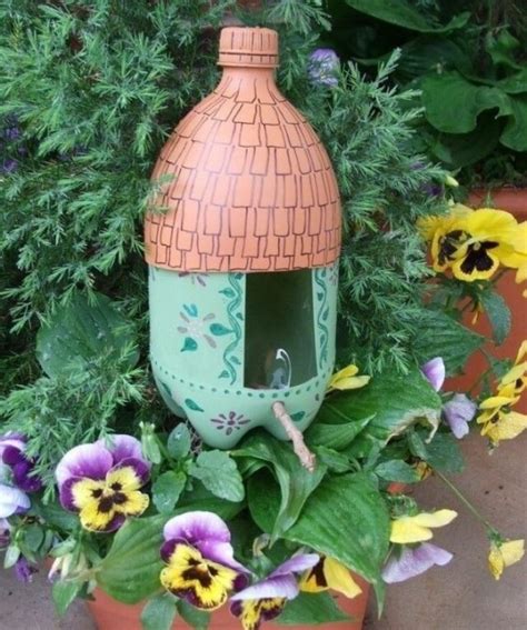 DIY Pop Bottle Birdhouses DIY Projects