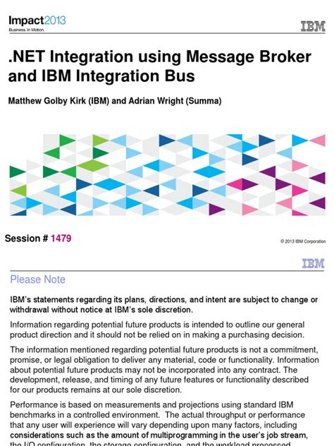 Net Integration Using Message Broker And Ibm Integration Bus Pdf
