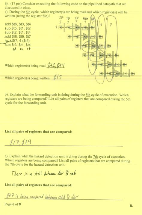 Solved 7 6 17 Pts Consider Executing The Following Code