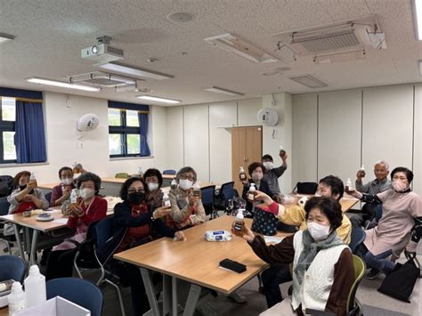 진해서부노인종합복지관 2023 경남사회복지공동모금회 지구인 노케미 실습1 복지관 활동사진