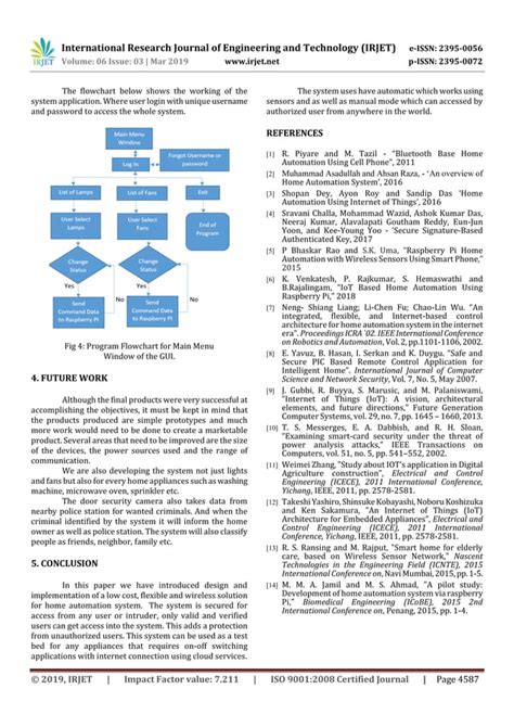 Irjet Iot Based Home Automation And Smart Security System Pdf